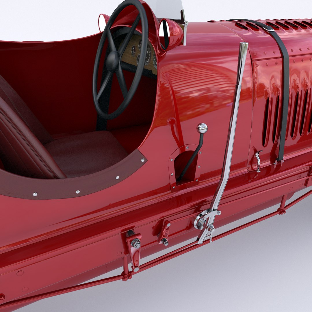 3d Bentley Birkin Blower 1929 Model