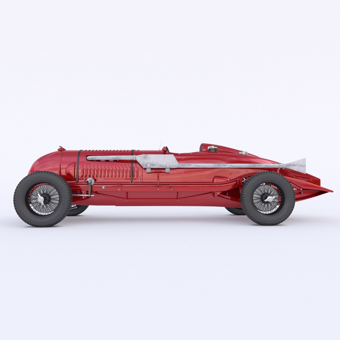 3d Bentley Birkin Blower 1929 Model
