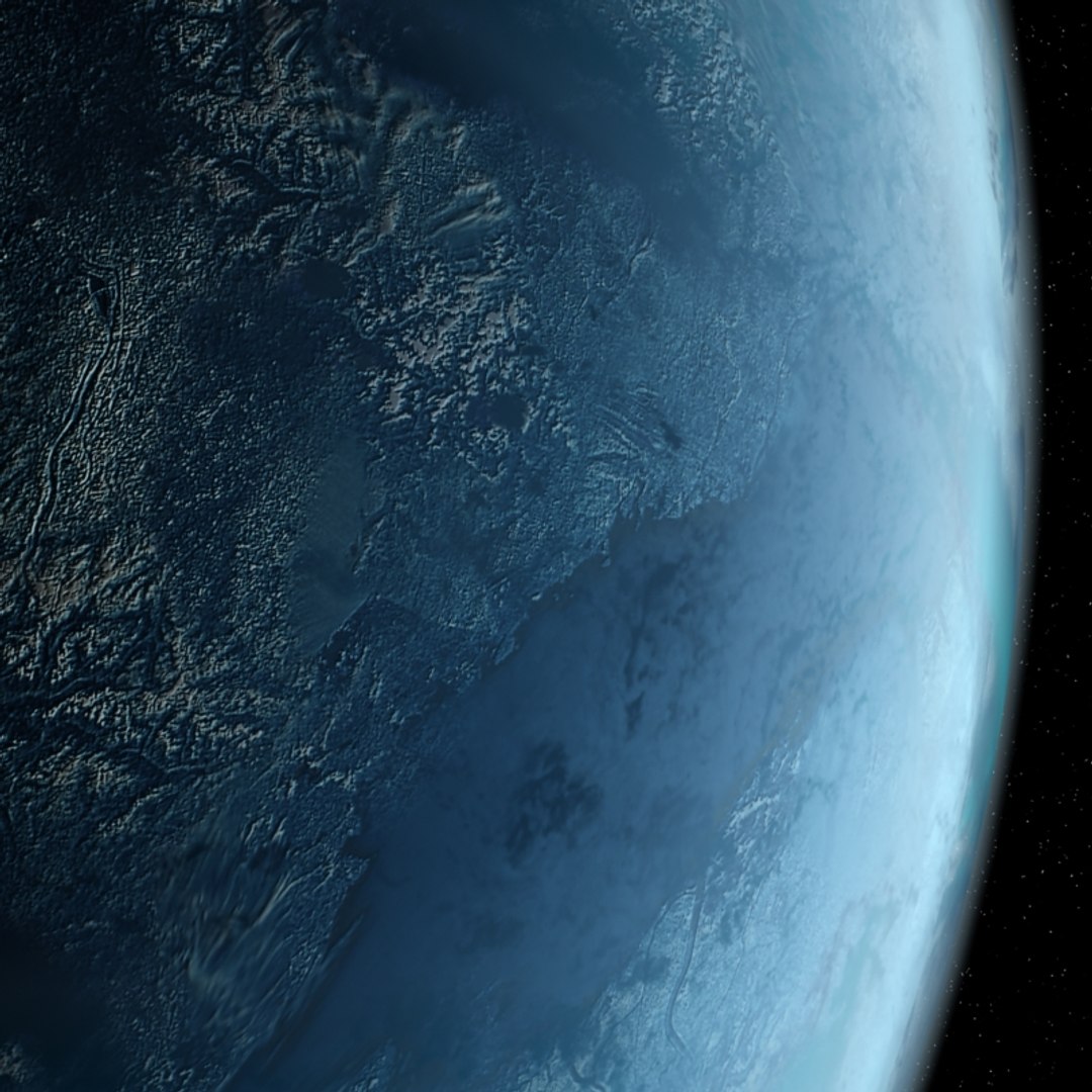 3d Exo Planet