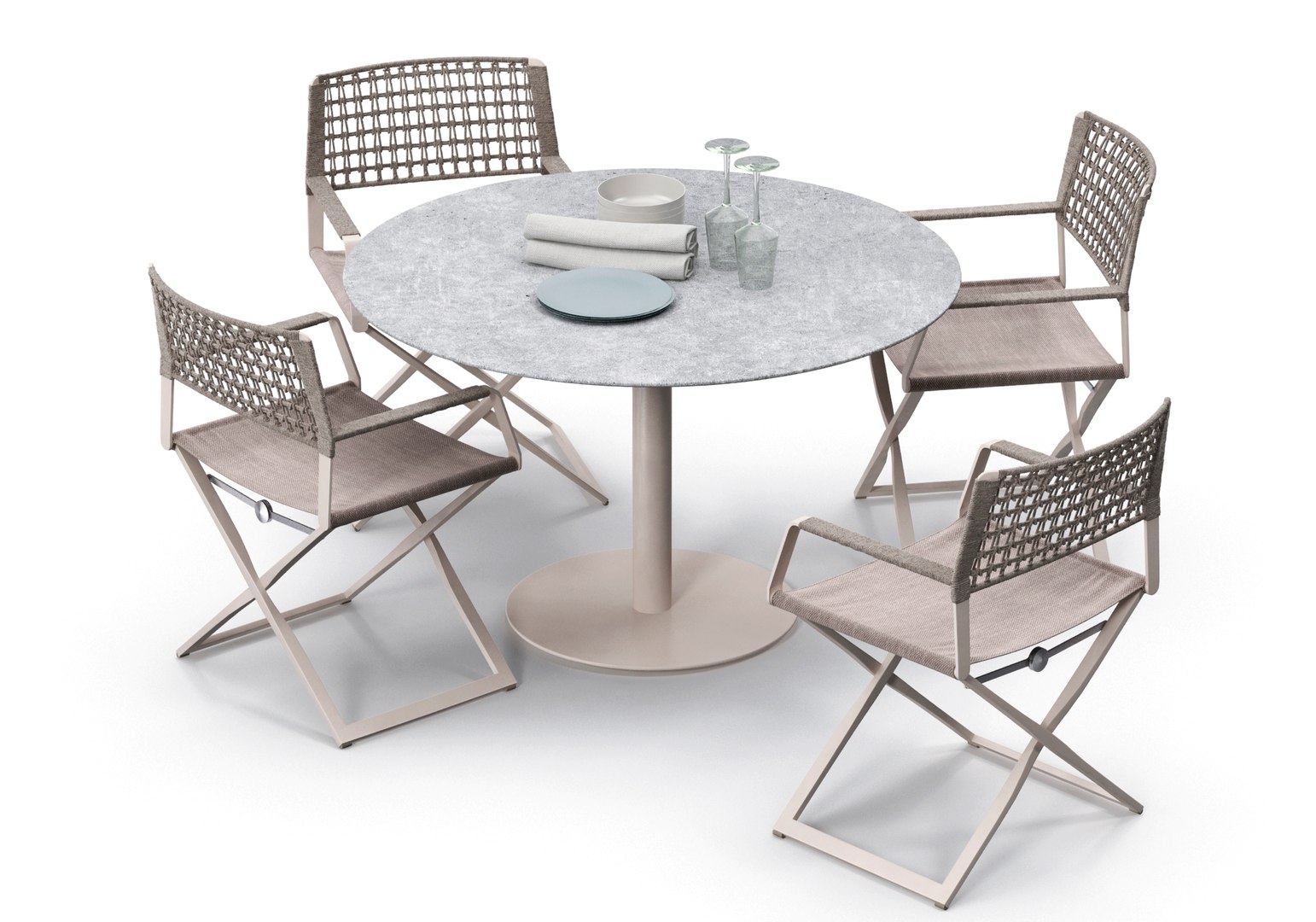 Regista Chair Set 3D Model - TurboSquid 1253743