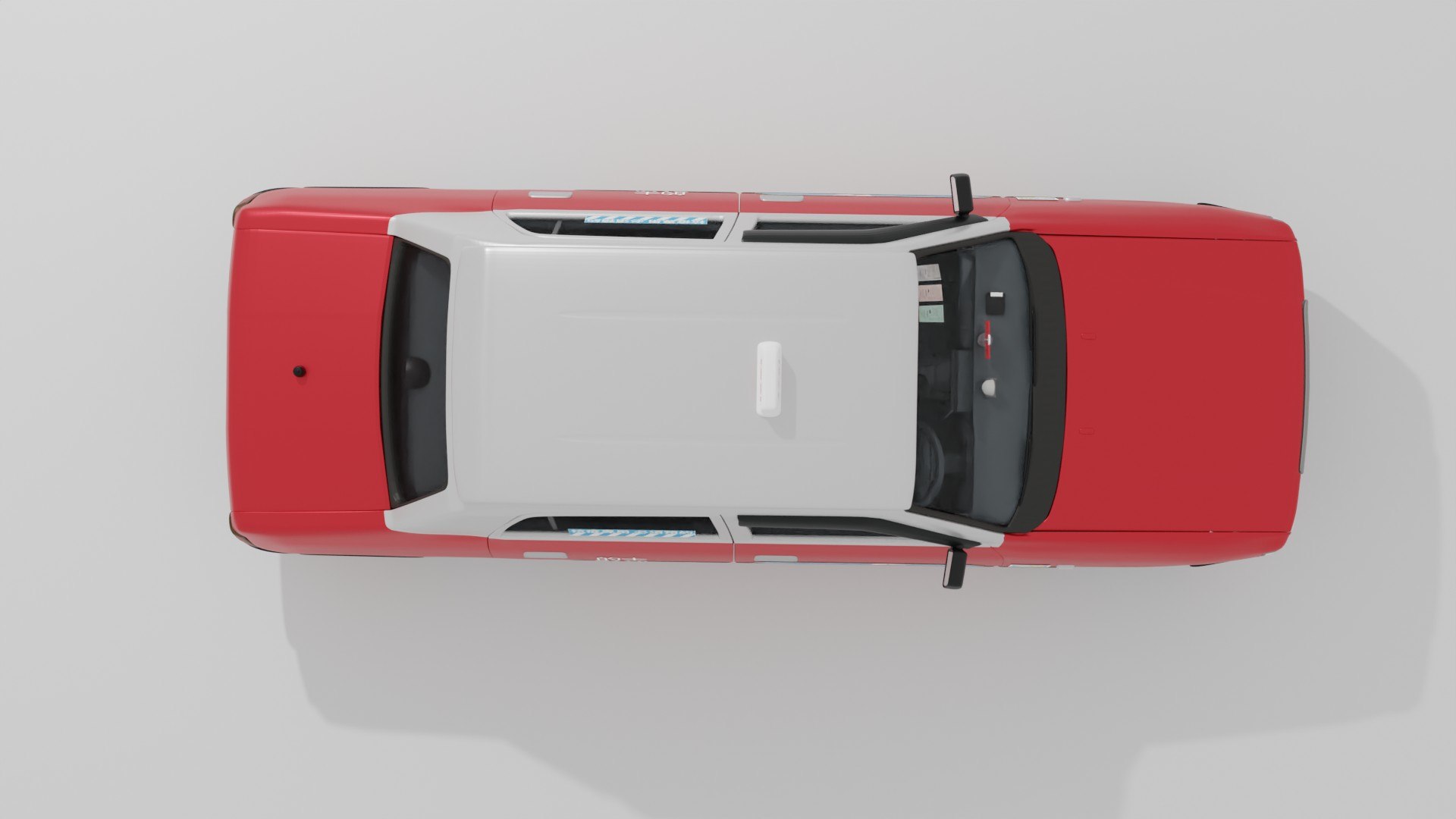 3D Hong Kong Red Taxi Model - TurboSquid 1950541