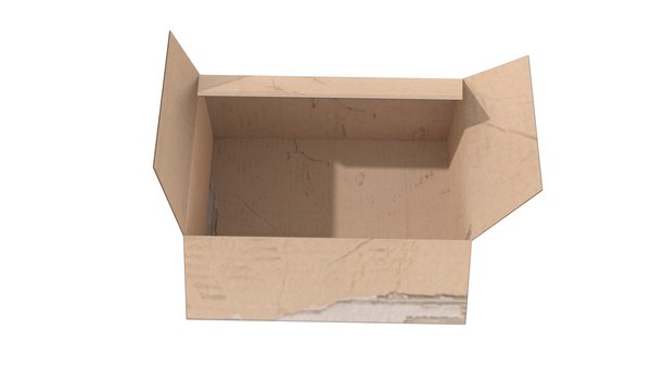 modelo 3d Carton Box gratis - TurboSquid 1968039