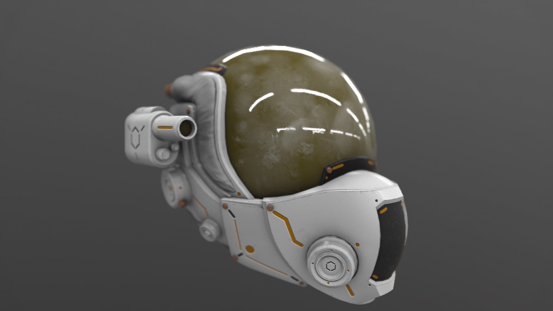 3D Model SPACE HELMET - TurboSquid 2312171