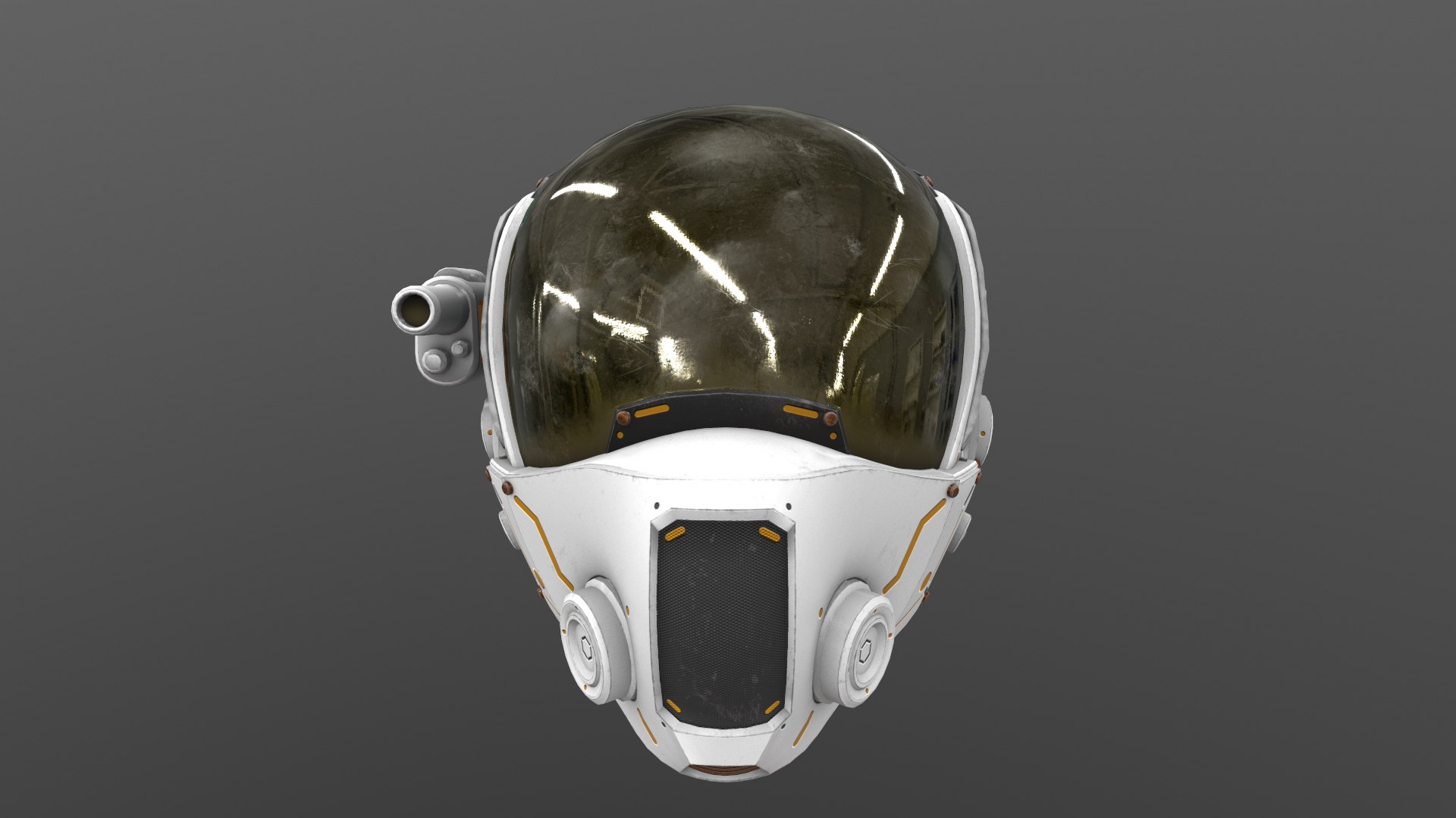 3D Model SPACE HELMET - TurboSquid 2312171