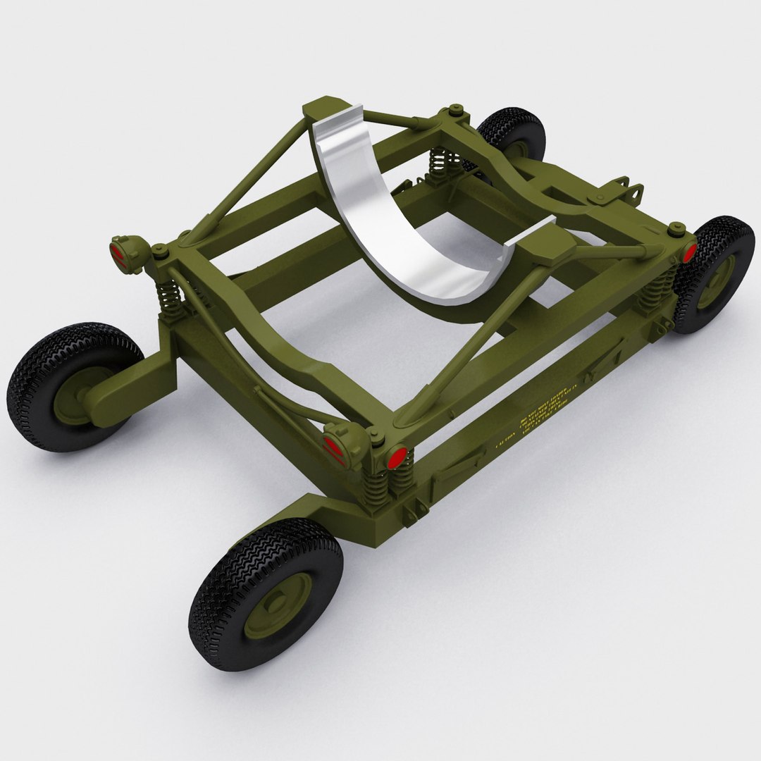 bomb cart 8 3d max