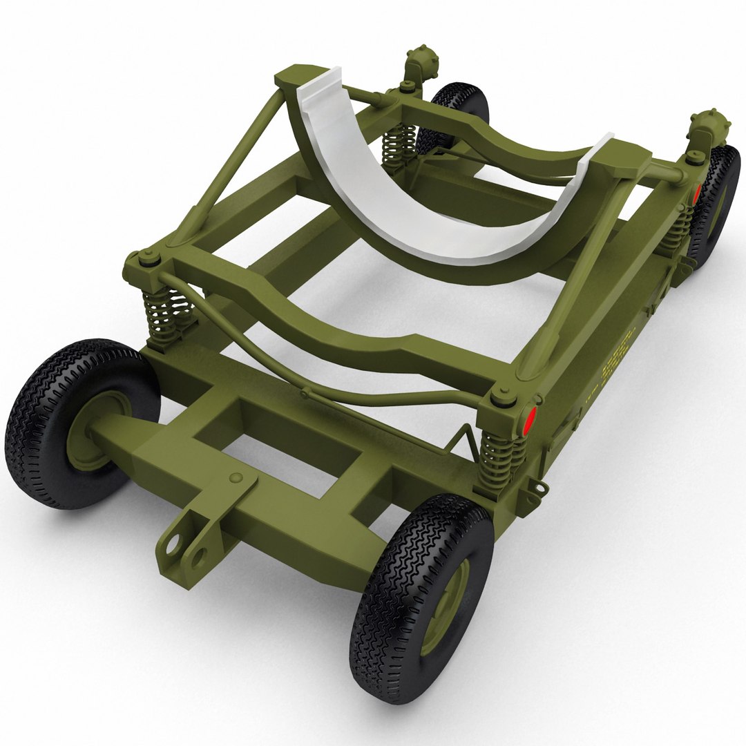 bomb cart 8 3d max
