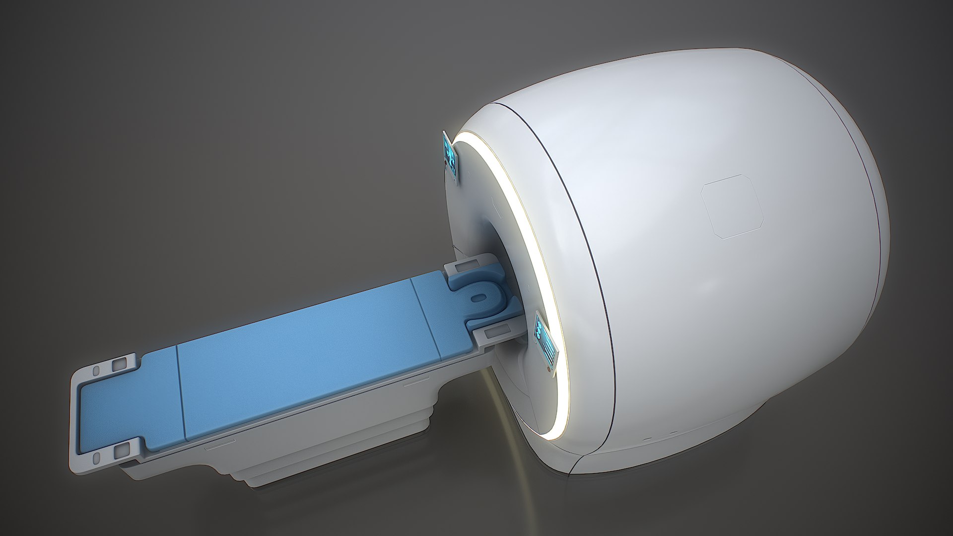 3D MRI Scanner MRT Low-poly Model - TurboSquid 2337858