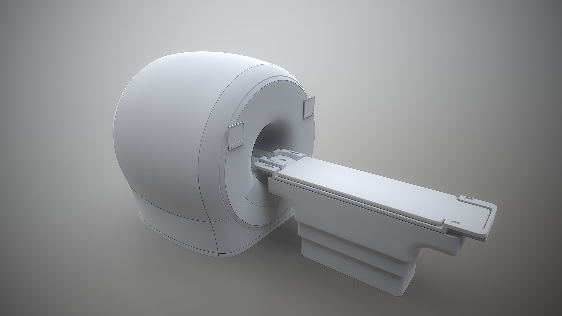 3D MRI Scanner MRT Low-poly Model - TurboSquid 2337858