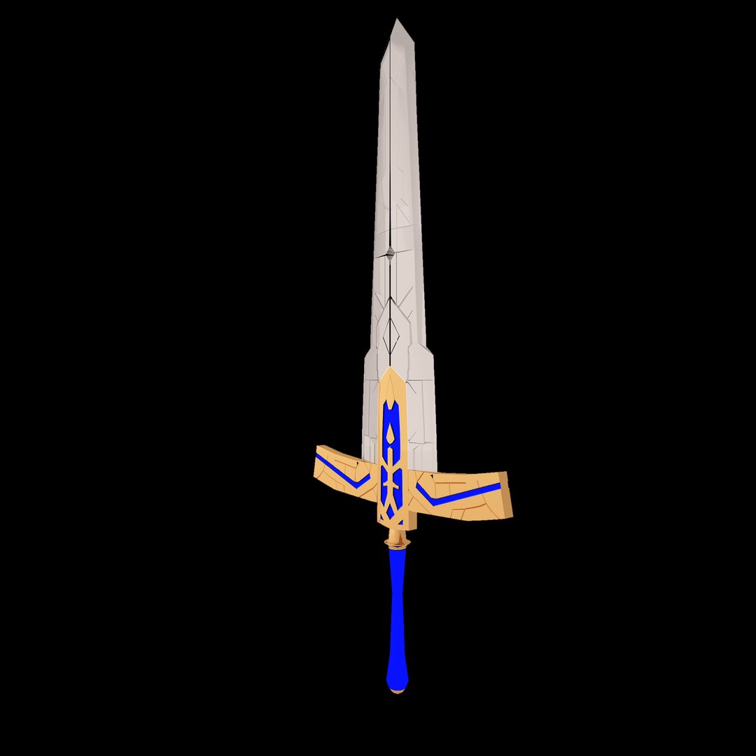 Fate Grand Order Sword 3D - TurboSquid 1356313