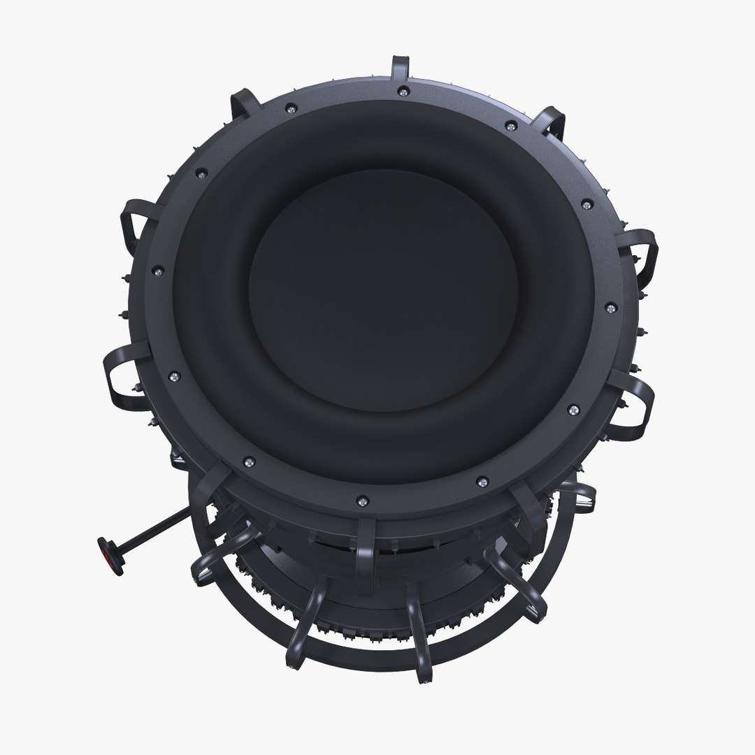 Hi-tech Speaker Advanced 3D Model - TurboSquid 1166088