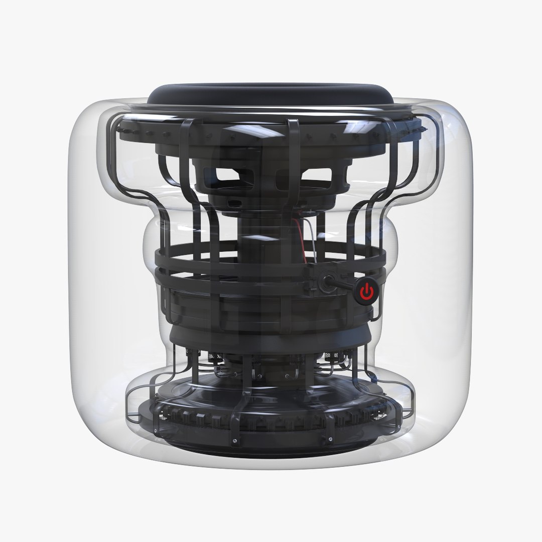 Hi-tech Speaker Advanced 3D Model - TurboSquid 1166088