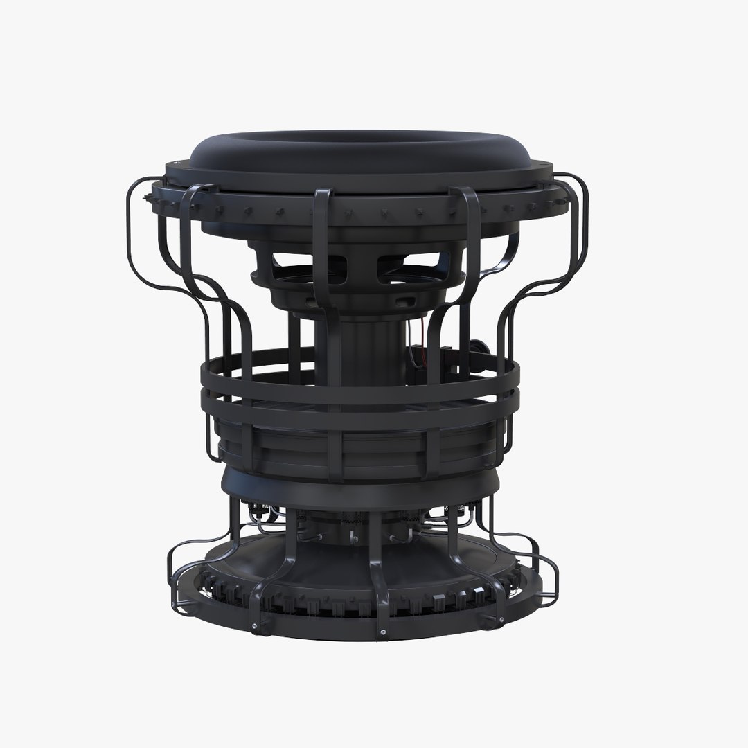 Hi-tech Speaker Advanced 3D Model - TurboSquid 1166088