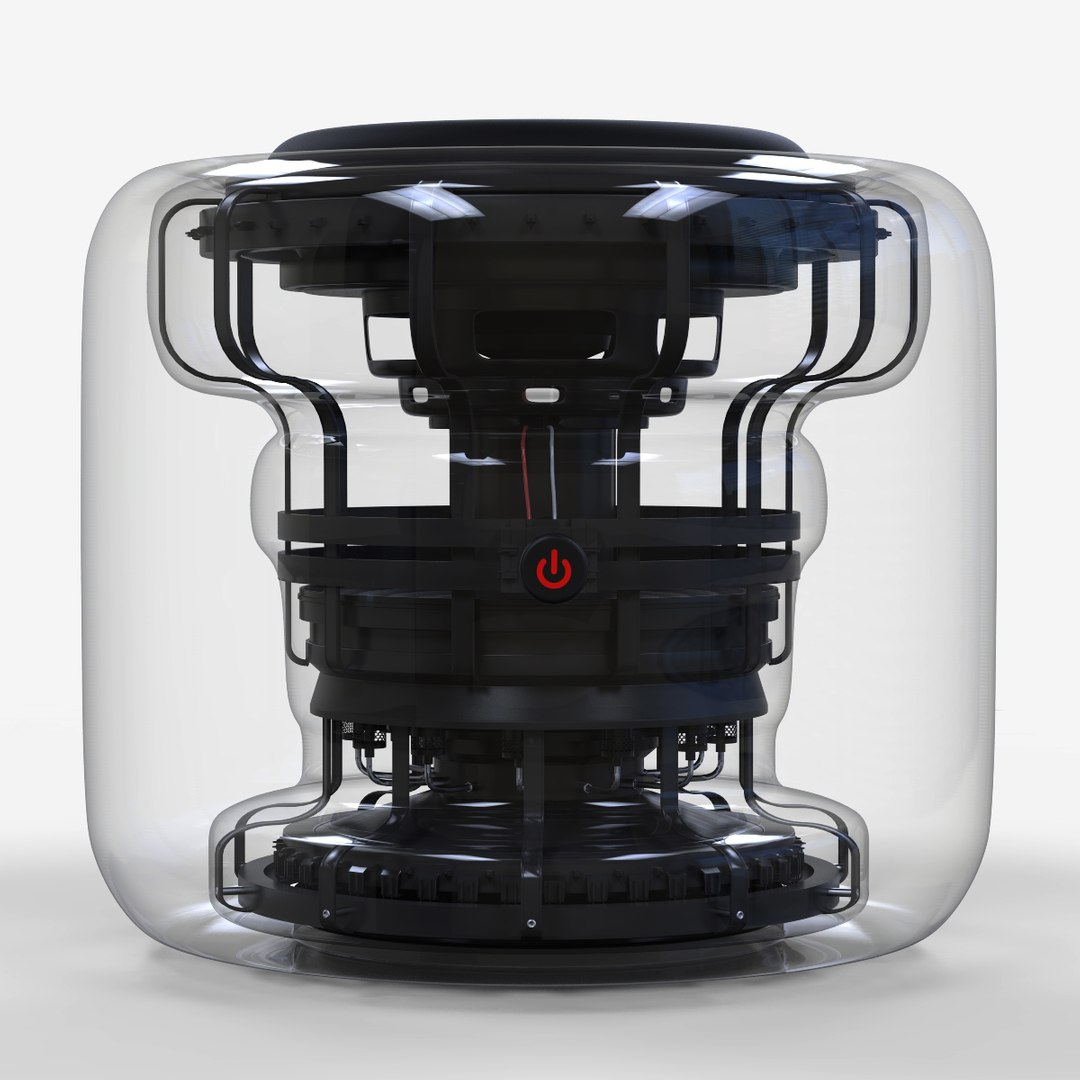 Hi-tech Speaker Advanced 3D Model - TurboSquid 1166088