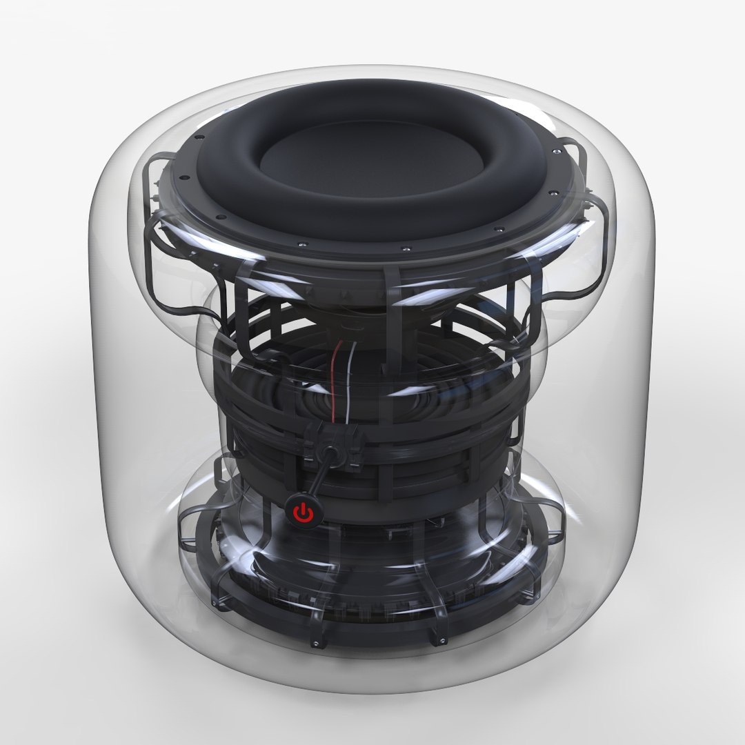 Hi-tech Speaker Advanced 3D Model - TurboSquid 1166088