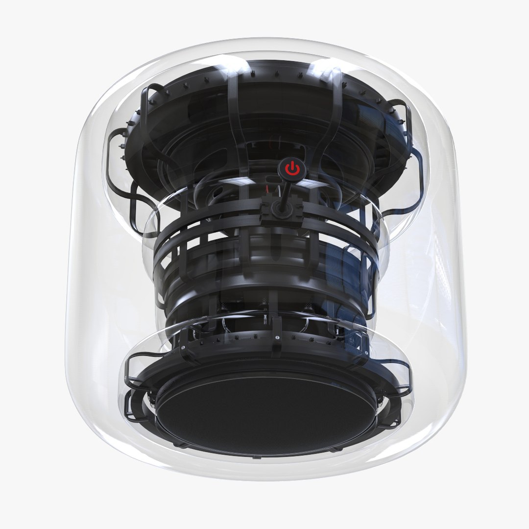 Hi-tech Speaker Advanced 3D Model - TurboSquid 1166088