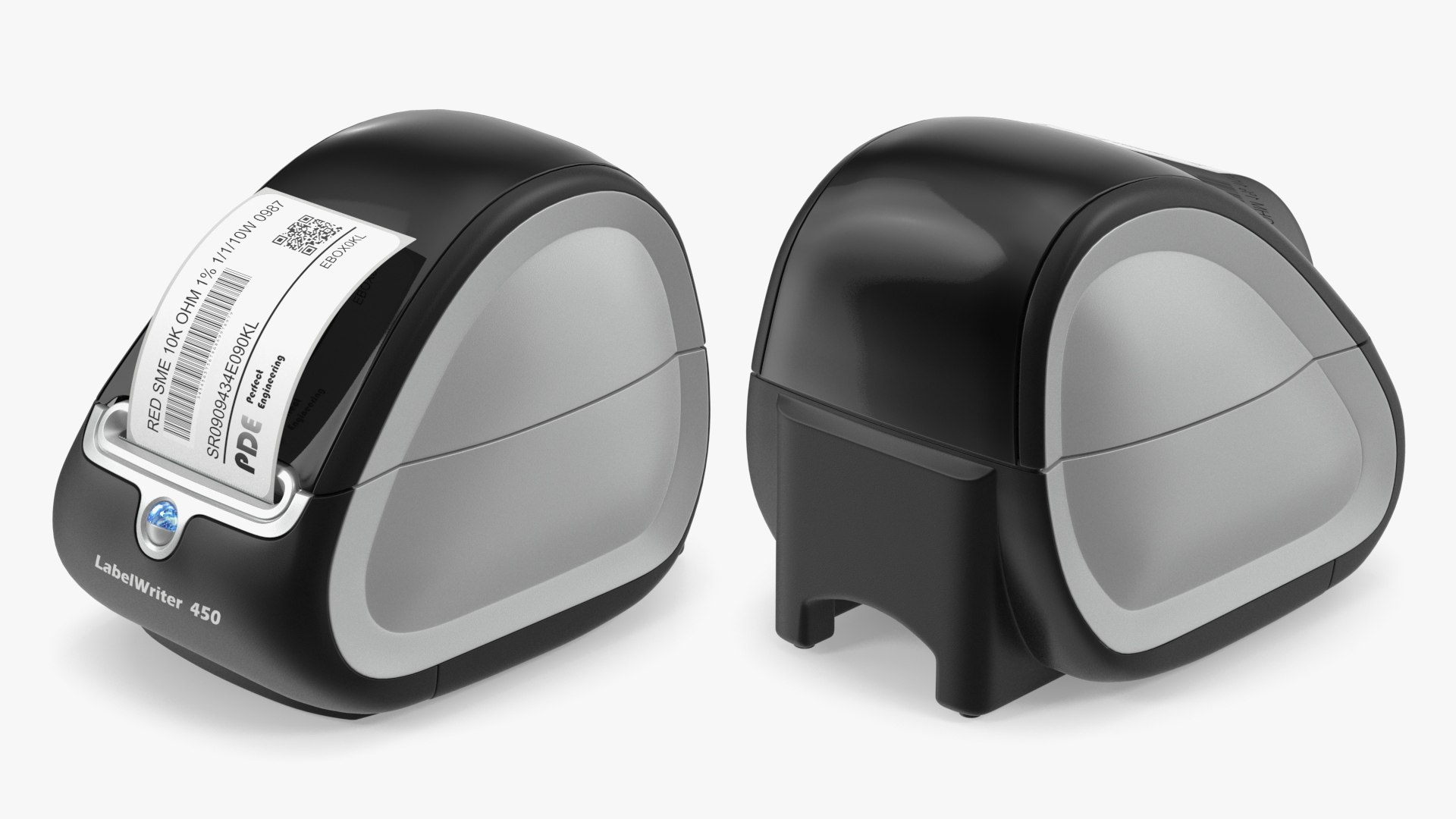 3D DYMO Label 450 Direct Thermal Printer with Barcode Label ...