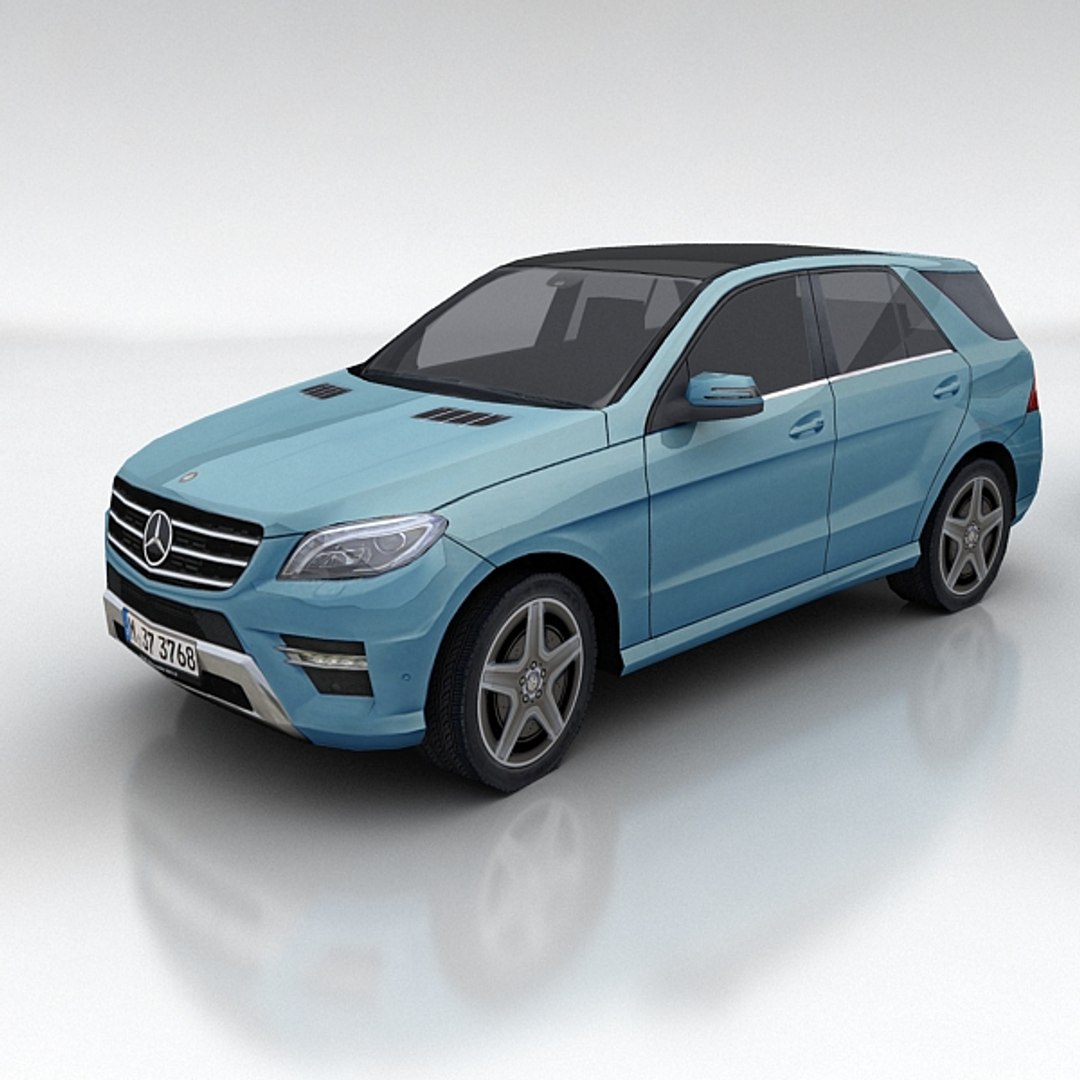 3d mercedes benz model