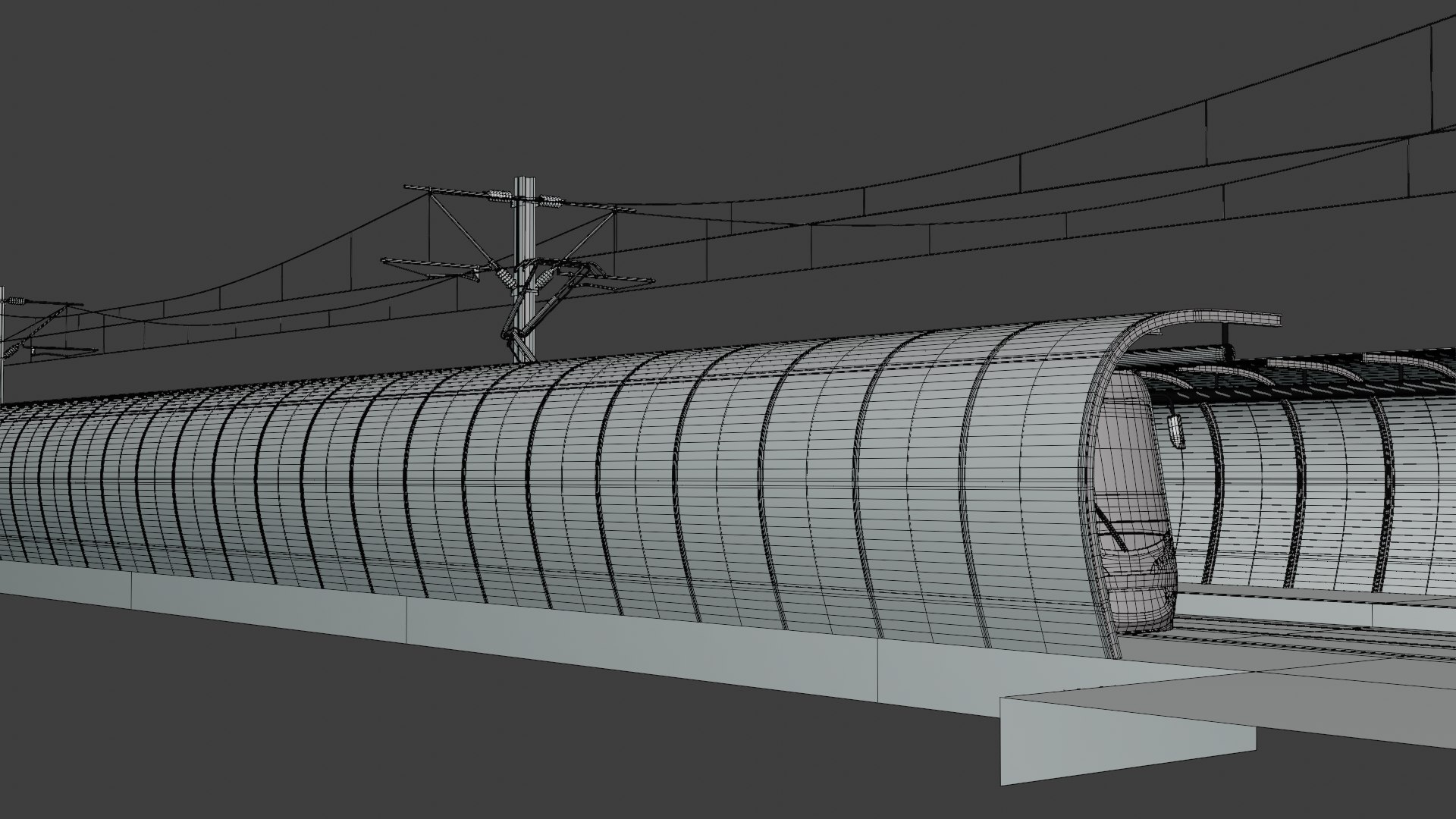 Warsaw Tram Stop 3D Model - TurboSquid 2136480