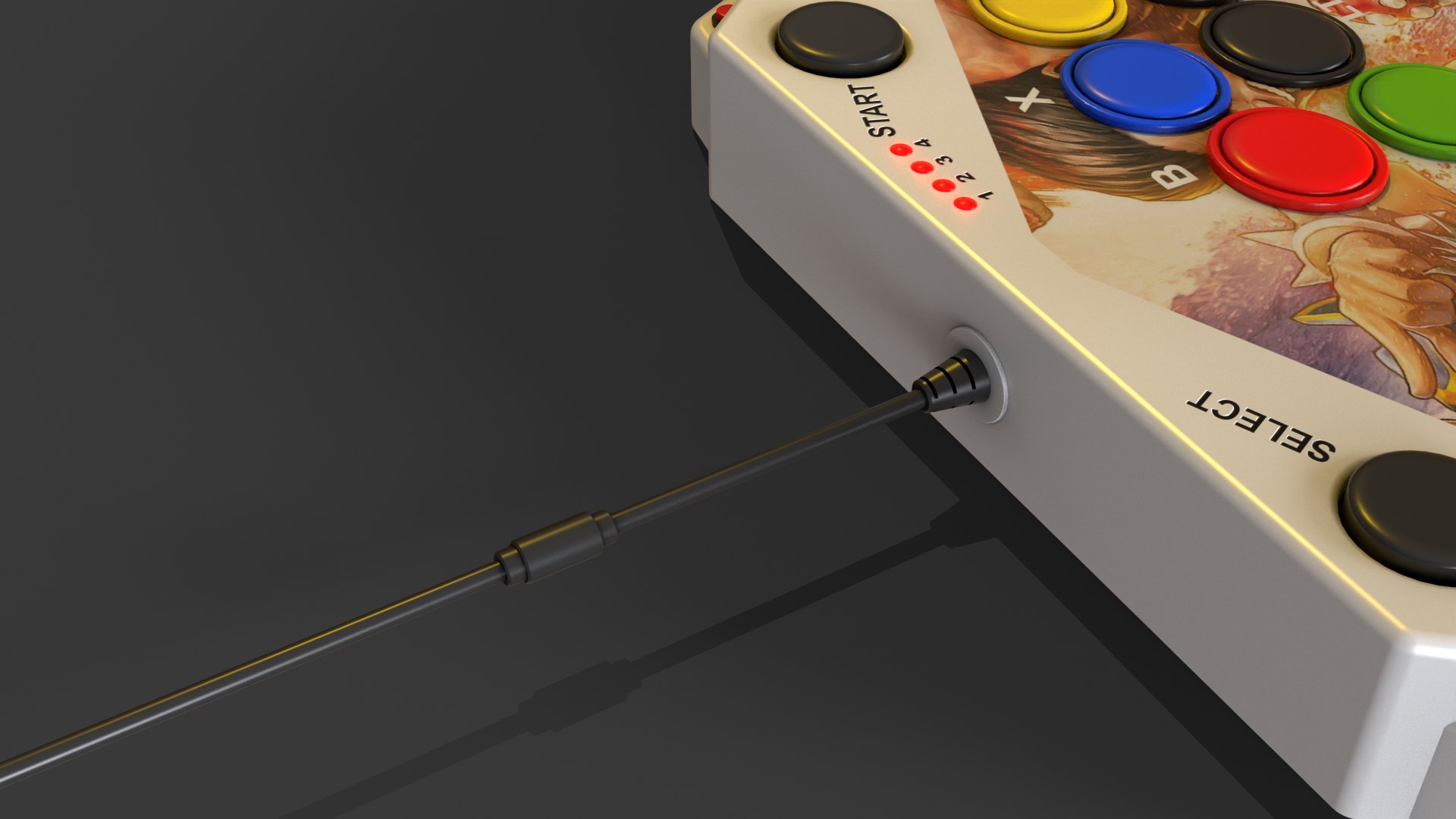 3D ARCADE JOYSTICK Model - TurboSquid 2097099