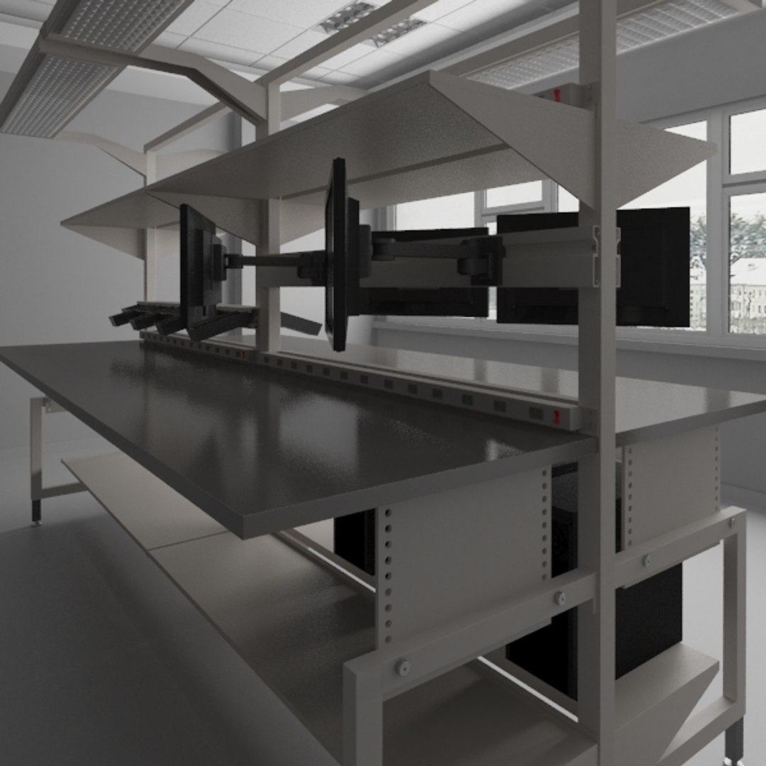 3d Height Adjustable Workbench