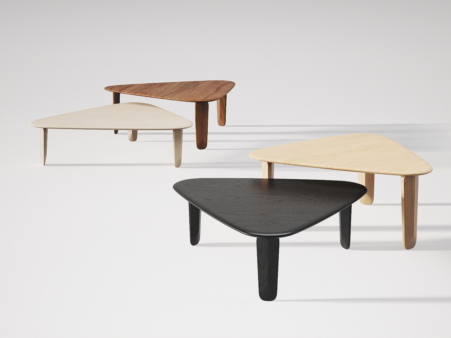 3D Model Kuyu Triangular Tables - TurboSquid 2184239