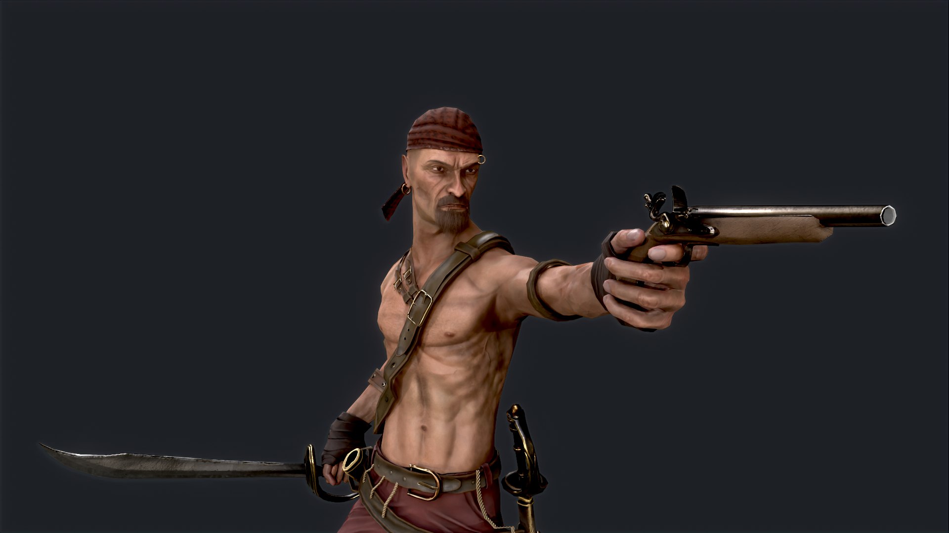 Pirate 2 3D - TurboSquid 2152105