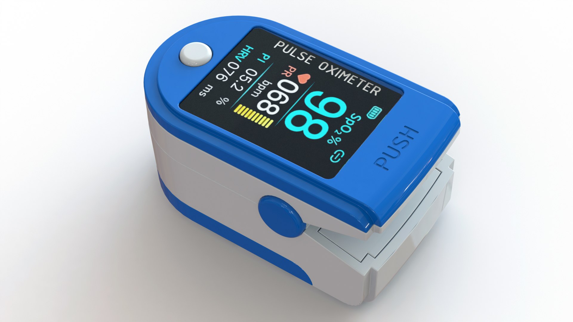 3D Model Pulse Oximeter - TurboSquid 1700900