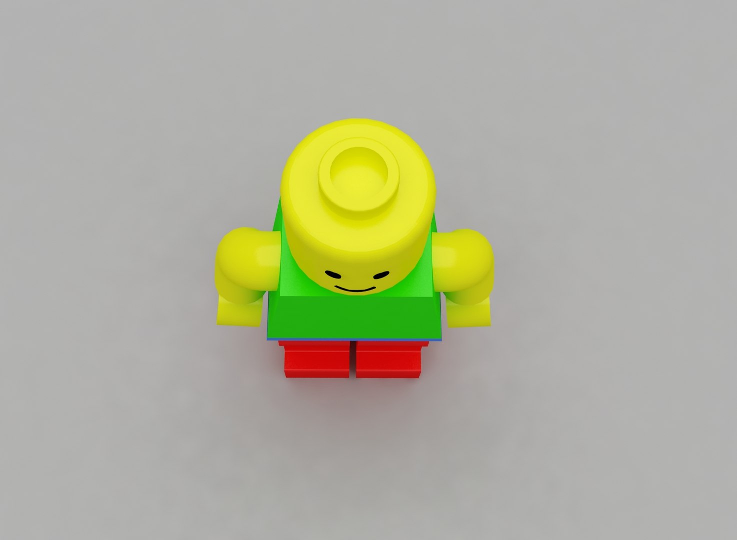 Lego Human 3d Model