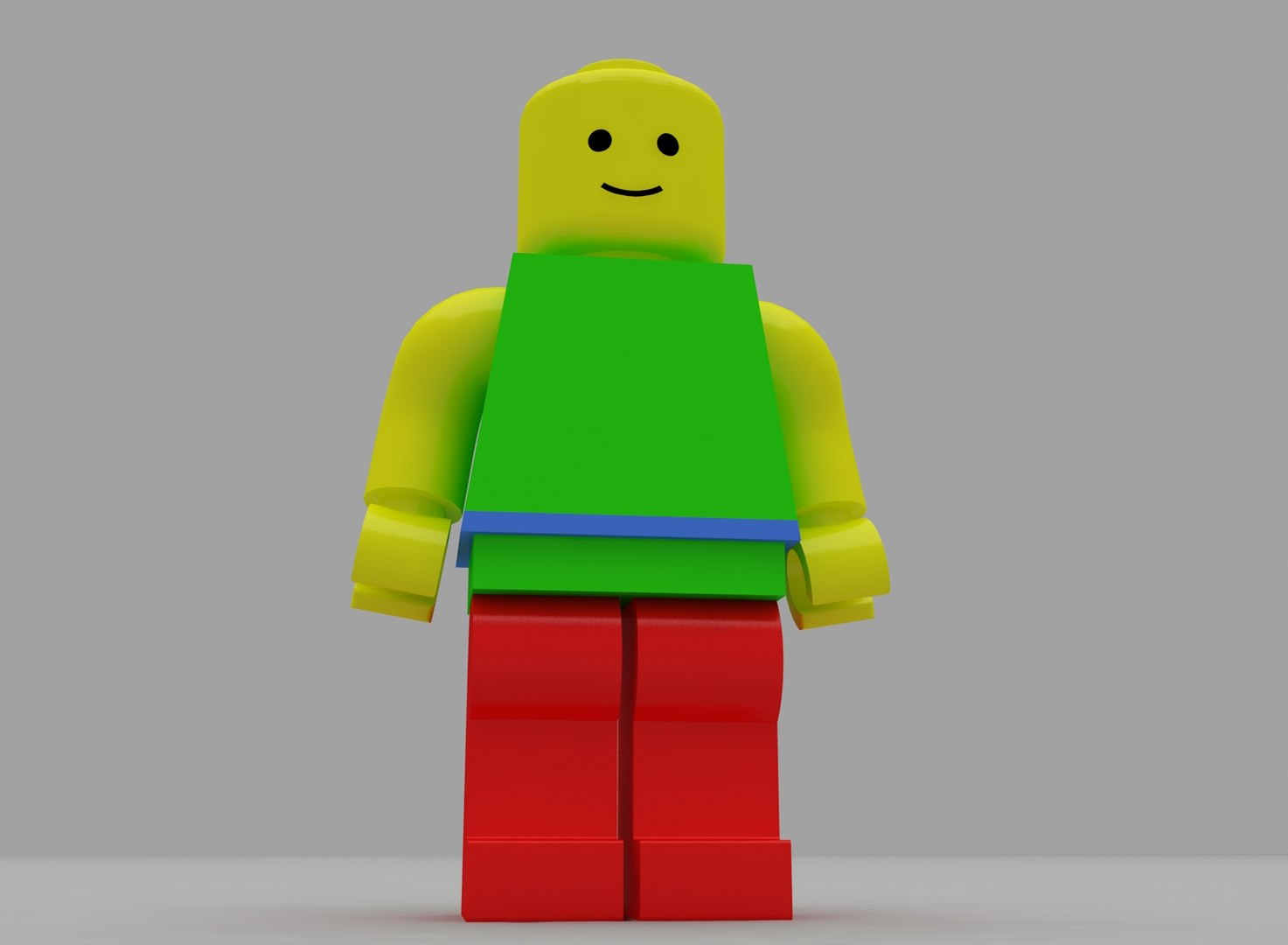 Lego Human 3d Model