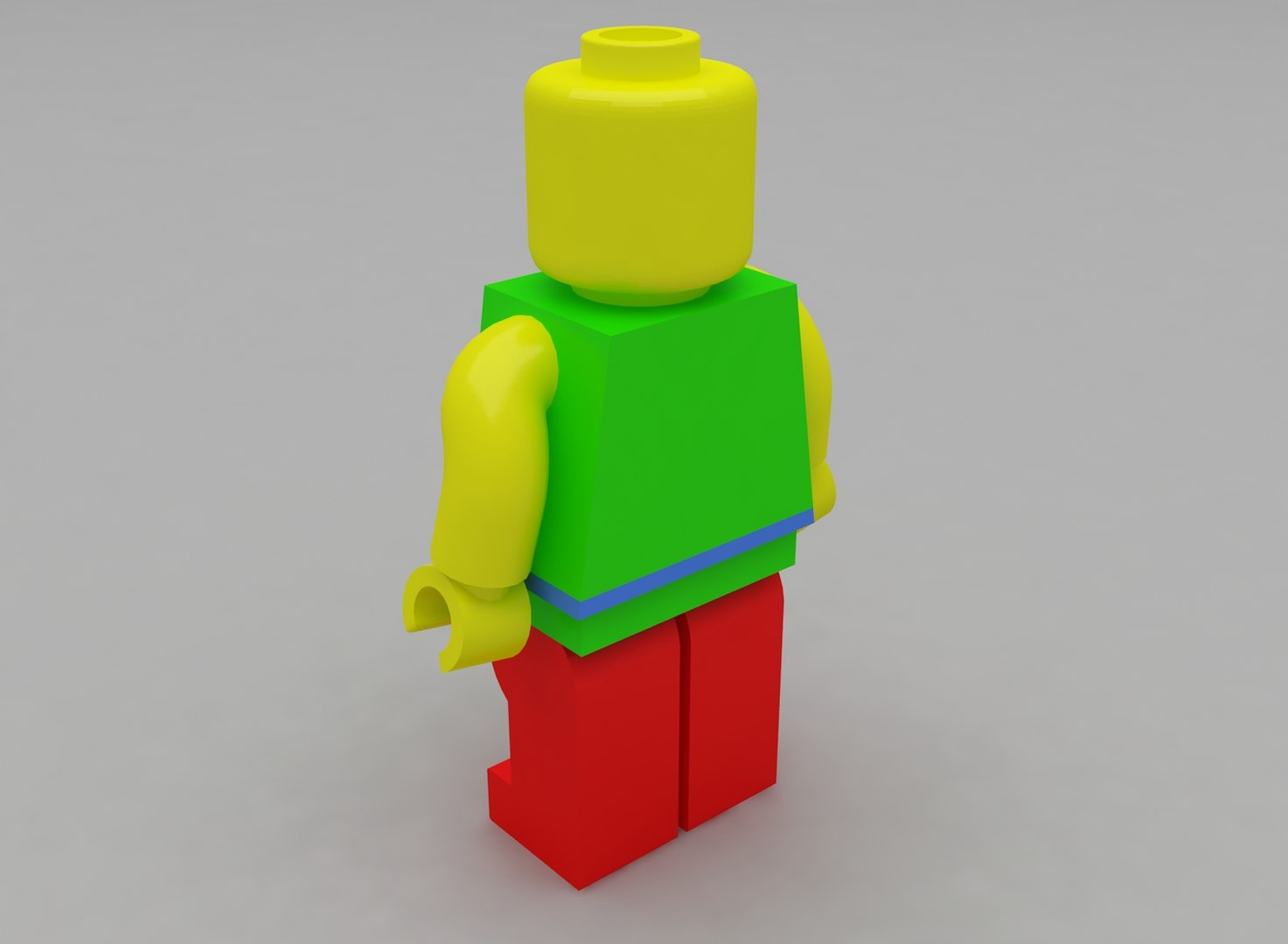 Lego Human 3d Model