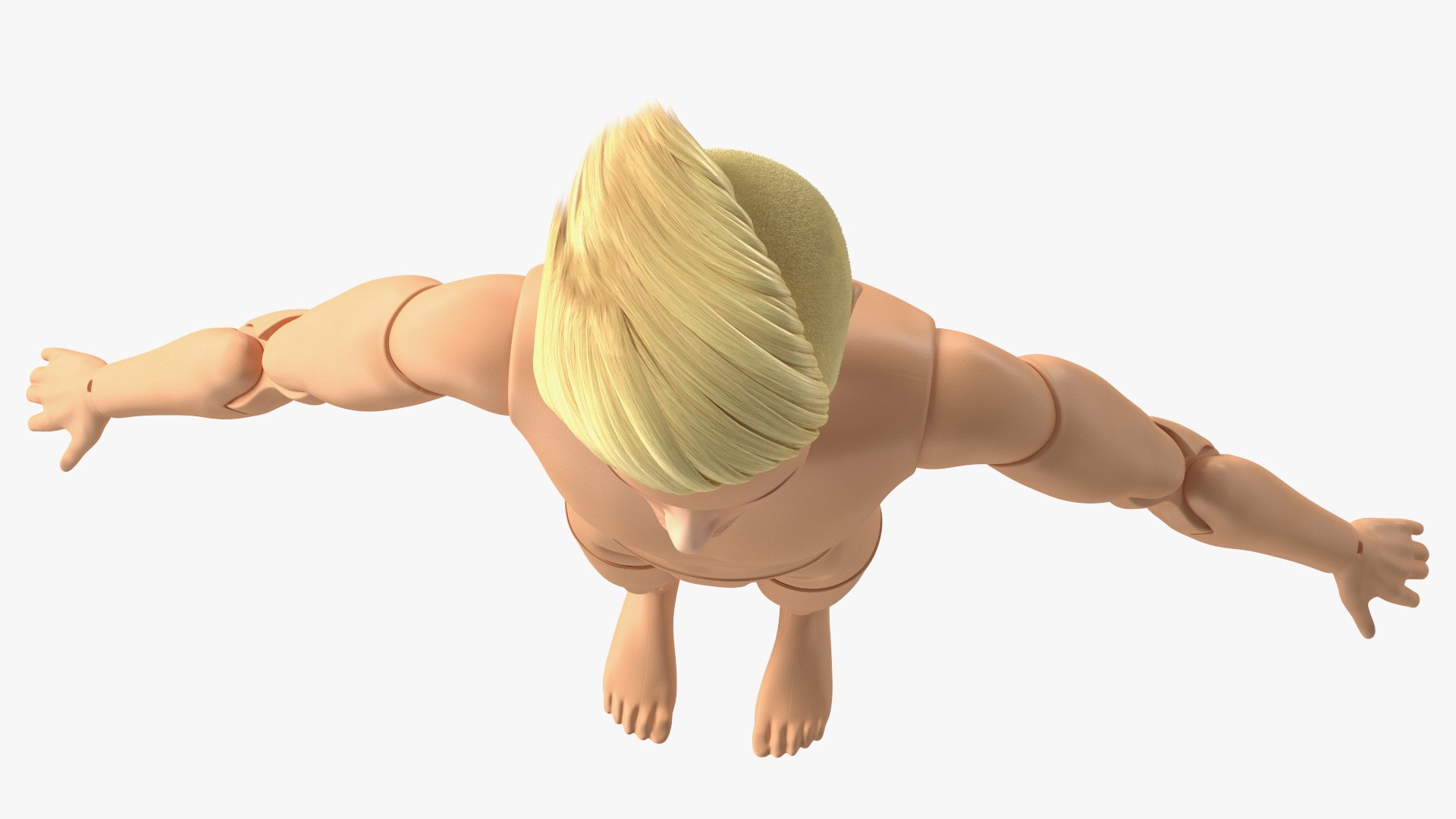 3D Barbie Ken GTD90 T-pose Fur - TurboSquid 1903116
