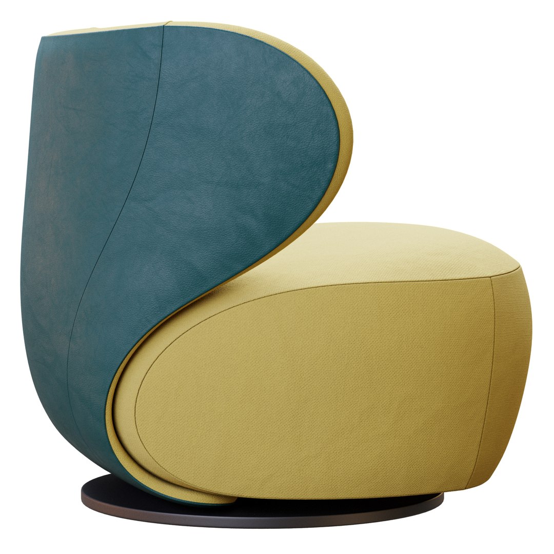 Bao Armchair By Walter Knoll 3D - TurboSquid 1955280