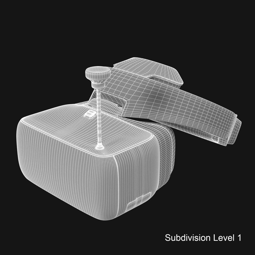 Dji Goggles Model - TurboSquid 1248661