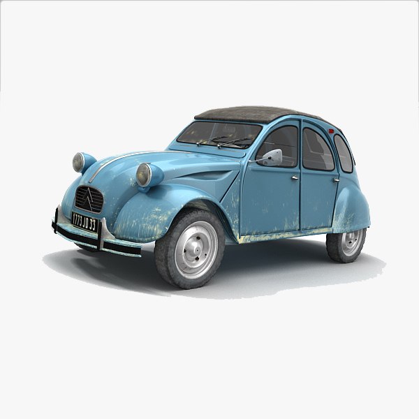 2CV 3D Models for Download | TurboSquid