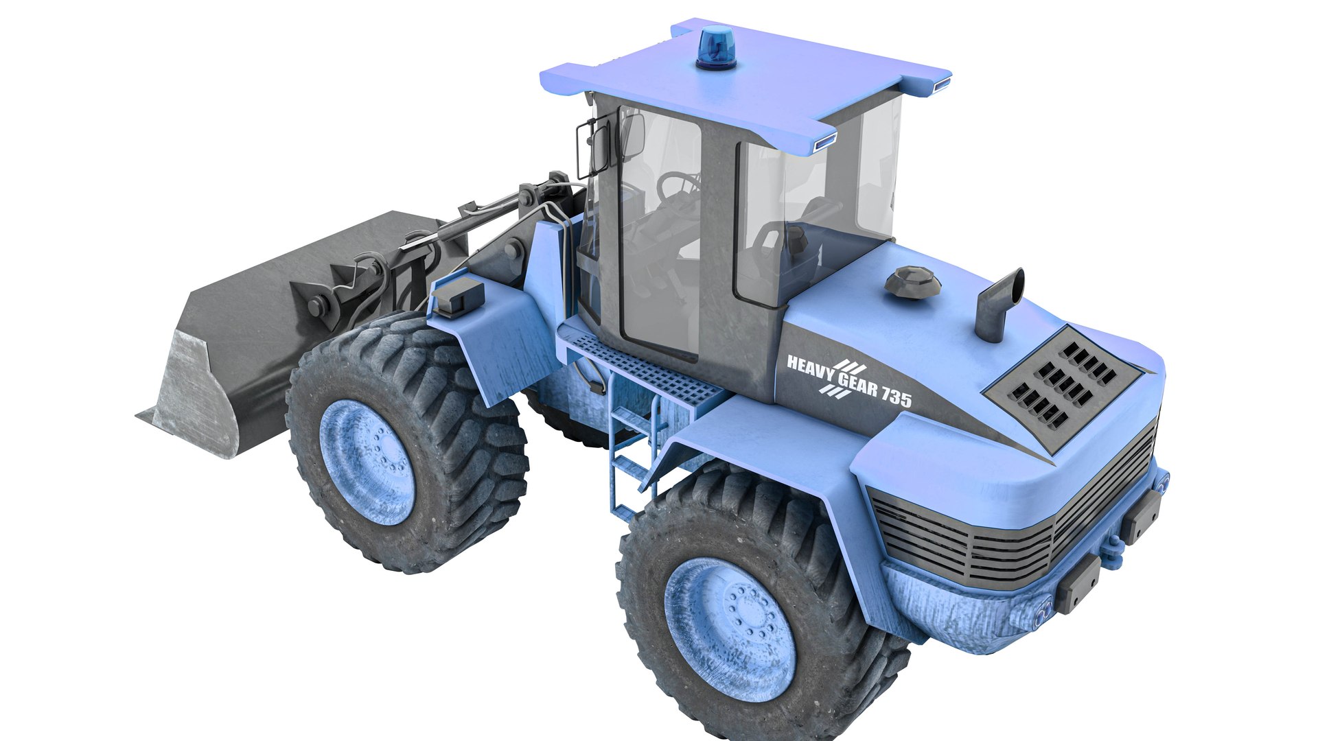Front End Wheel Loader 3D Model - TurboSquid 2222049