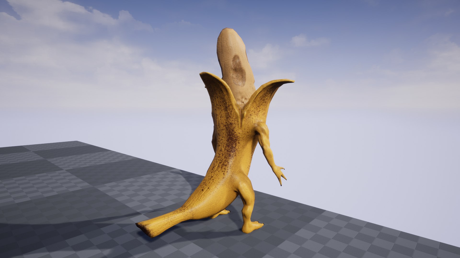 Banana Monster 3D Model - TurboSquid 2372783