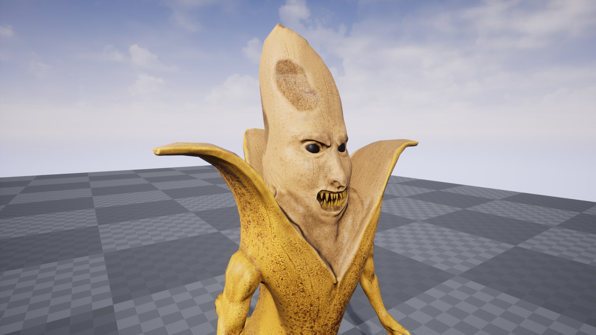 Banana Monster 3D Model - TurboSquid 2372783