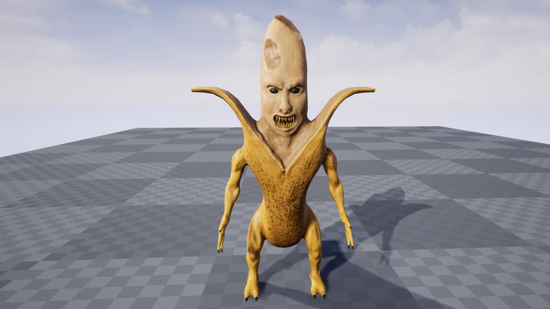 Banana Monster 3D Model - TurboSquid 2372783