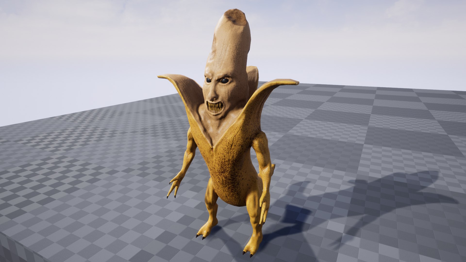 Banana Monster 3D Model - TurboSquid 2372783