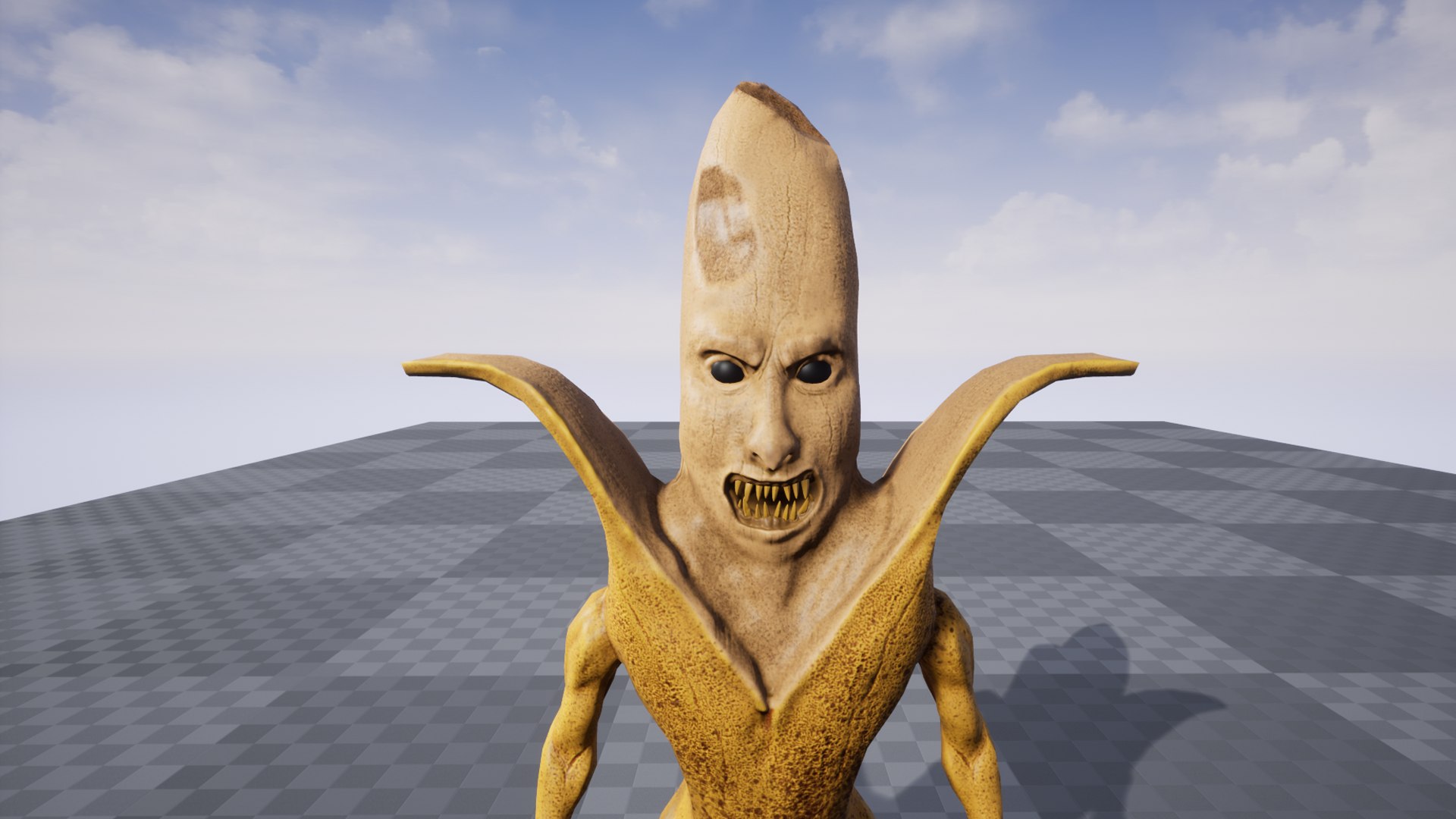 Banana Monster 3D Model - TurboSquid 2372783