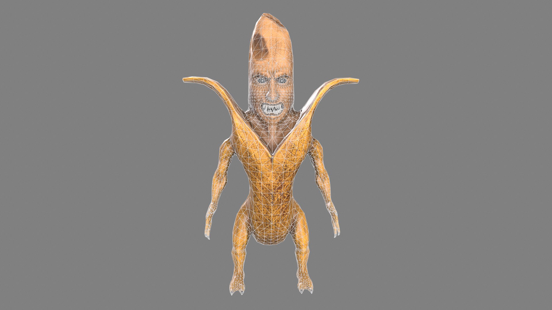 Banana Monster 3D Model - TurboSquid 2372783