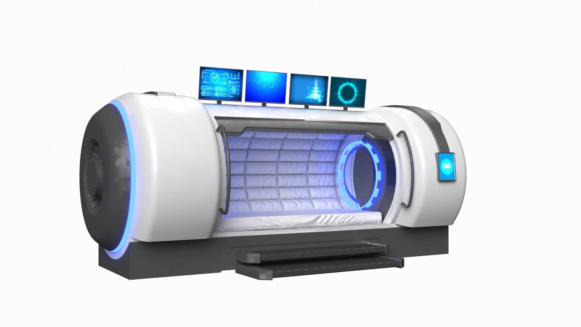 Pod 3D Model - TurboSquid 1619985