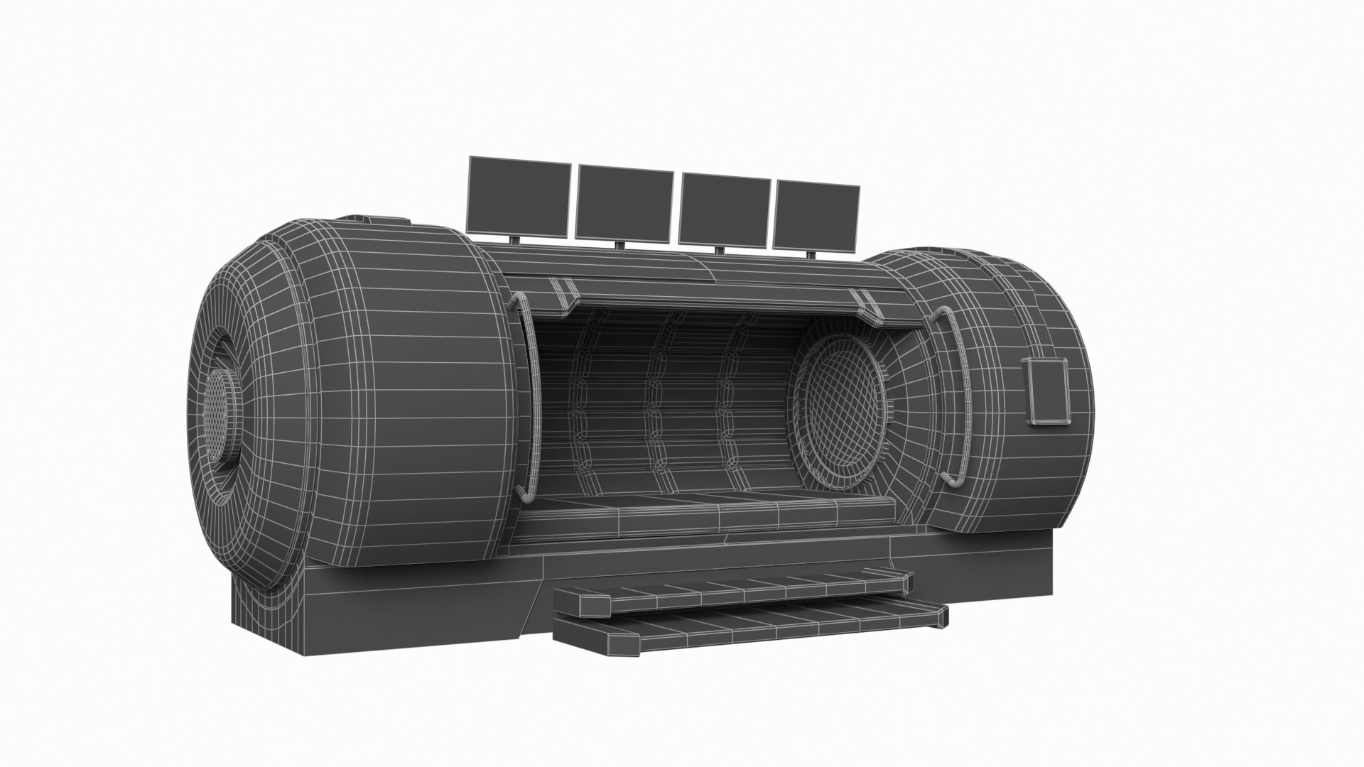Pod 3D Model - TurboSquid 1619985