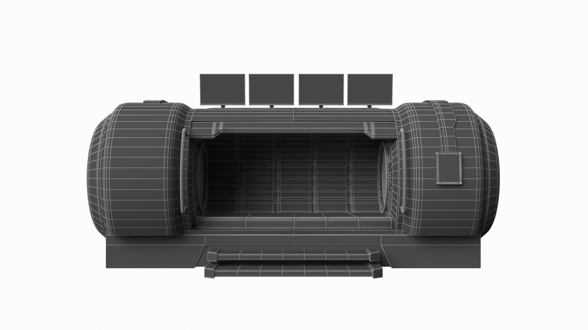 Pod 3D Model - TurboSquid 1619985