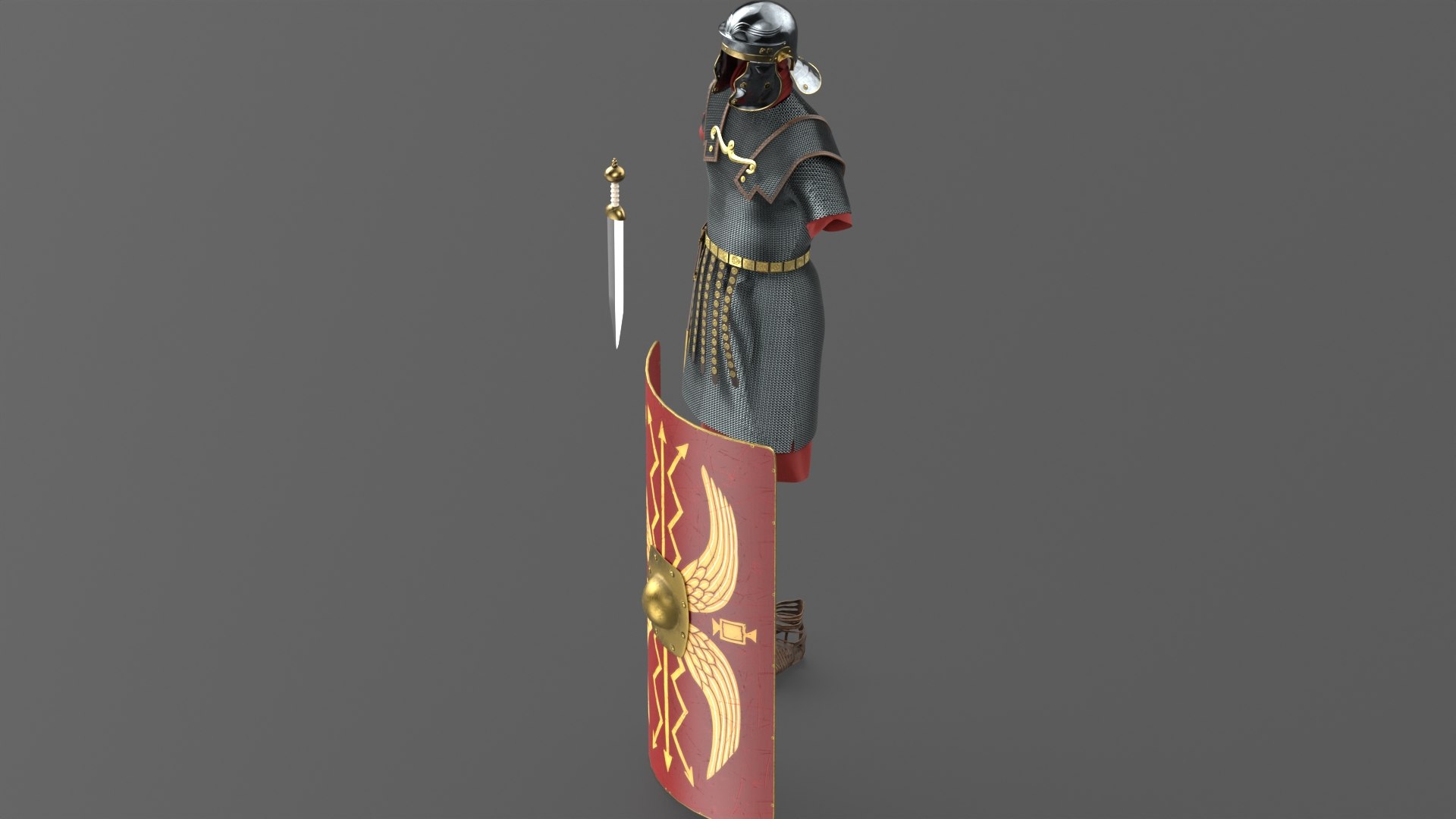 Roman Legionary Cloth 3D Model - TurboSquid 2270521