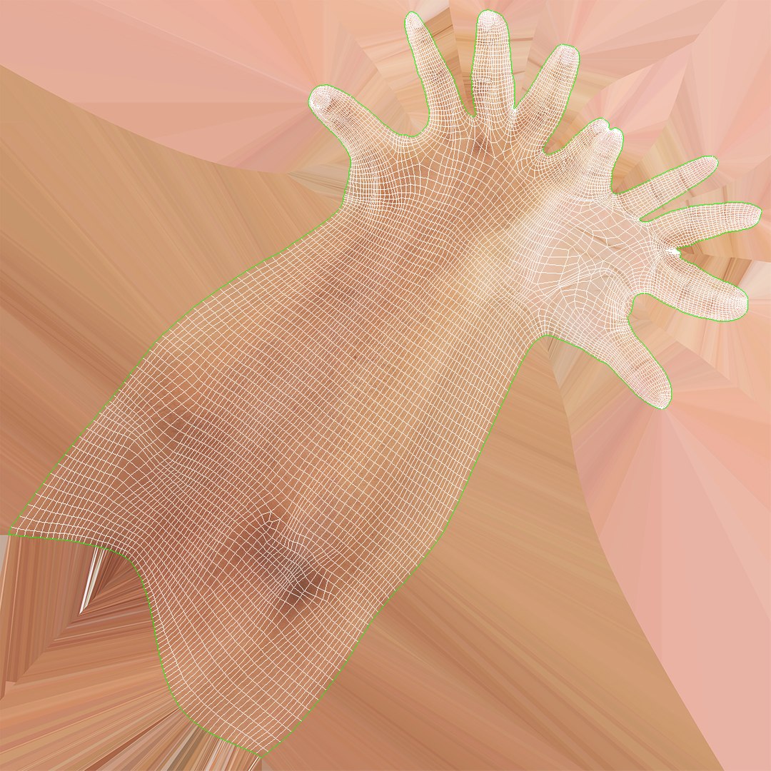Benjamin Hand 3D model - TurboSquid 1961606