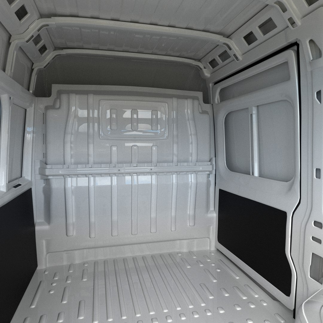 2024 Peugeot BOXER L1H2 Detailed Interior 3D Model - TurboSquid 2343363