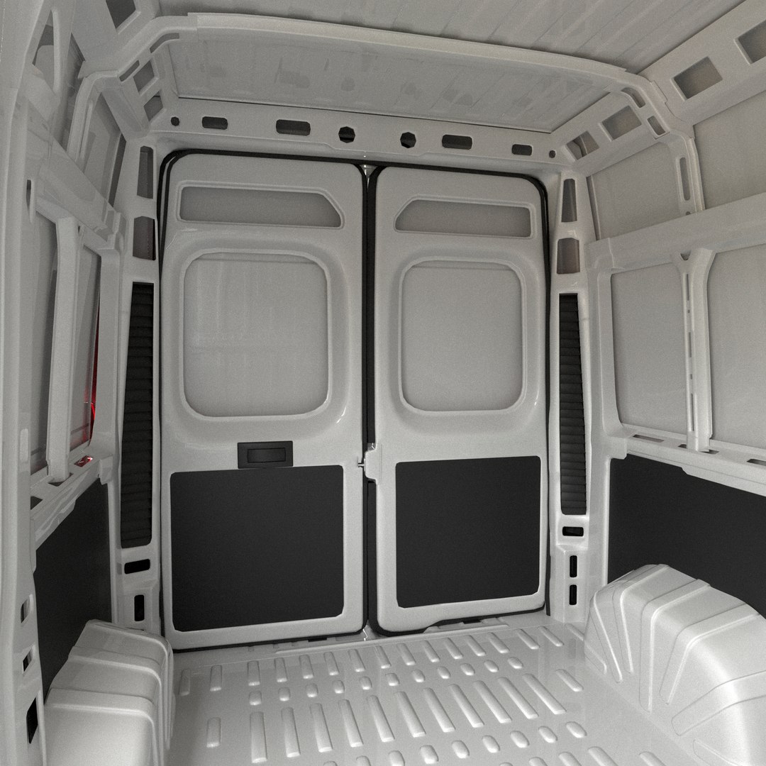 2024 Peugeot BOXER L1H2 Detailed Interior 3D Model - TurboSquid 2343363