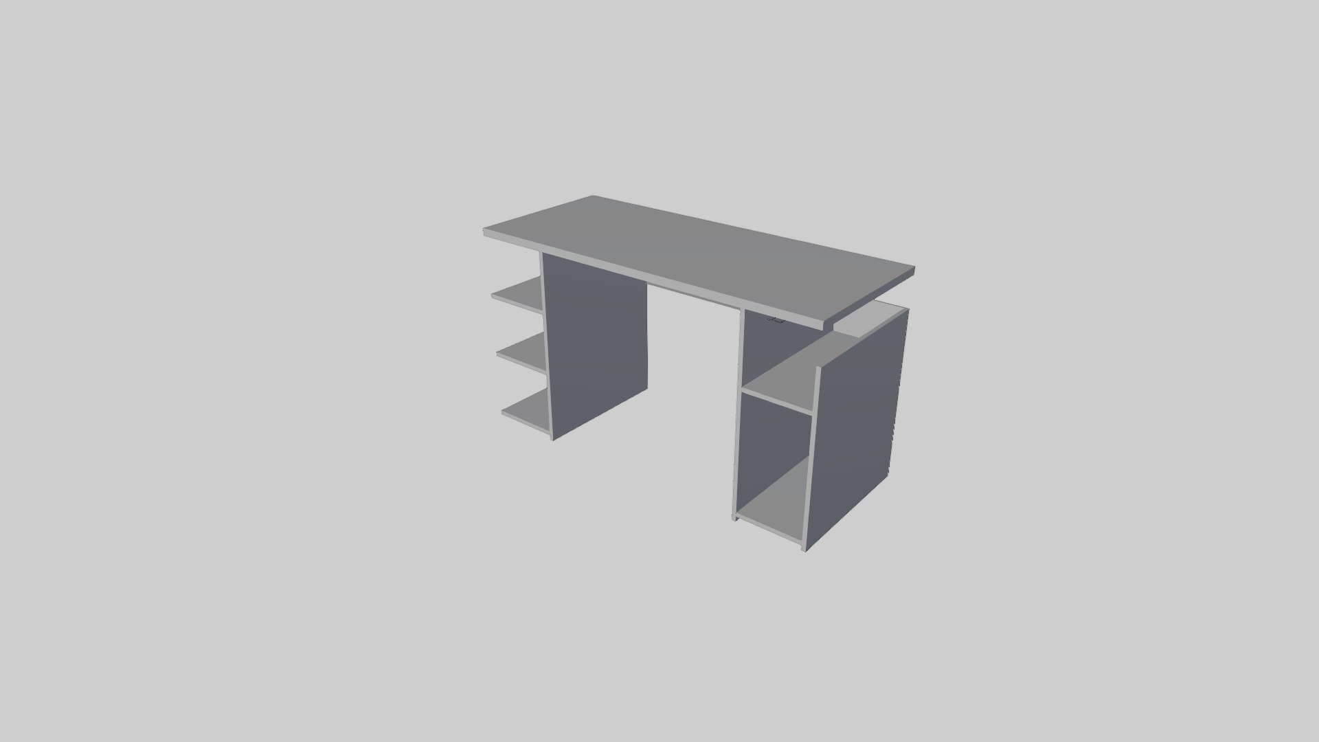 Gaming Desk Brmd 3D Model - TurboSquid 2132482