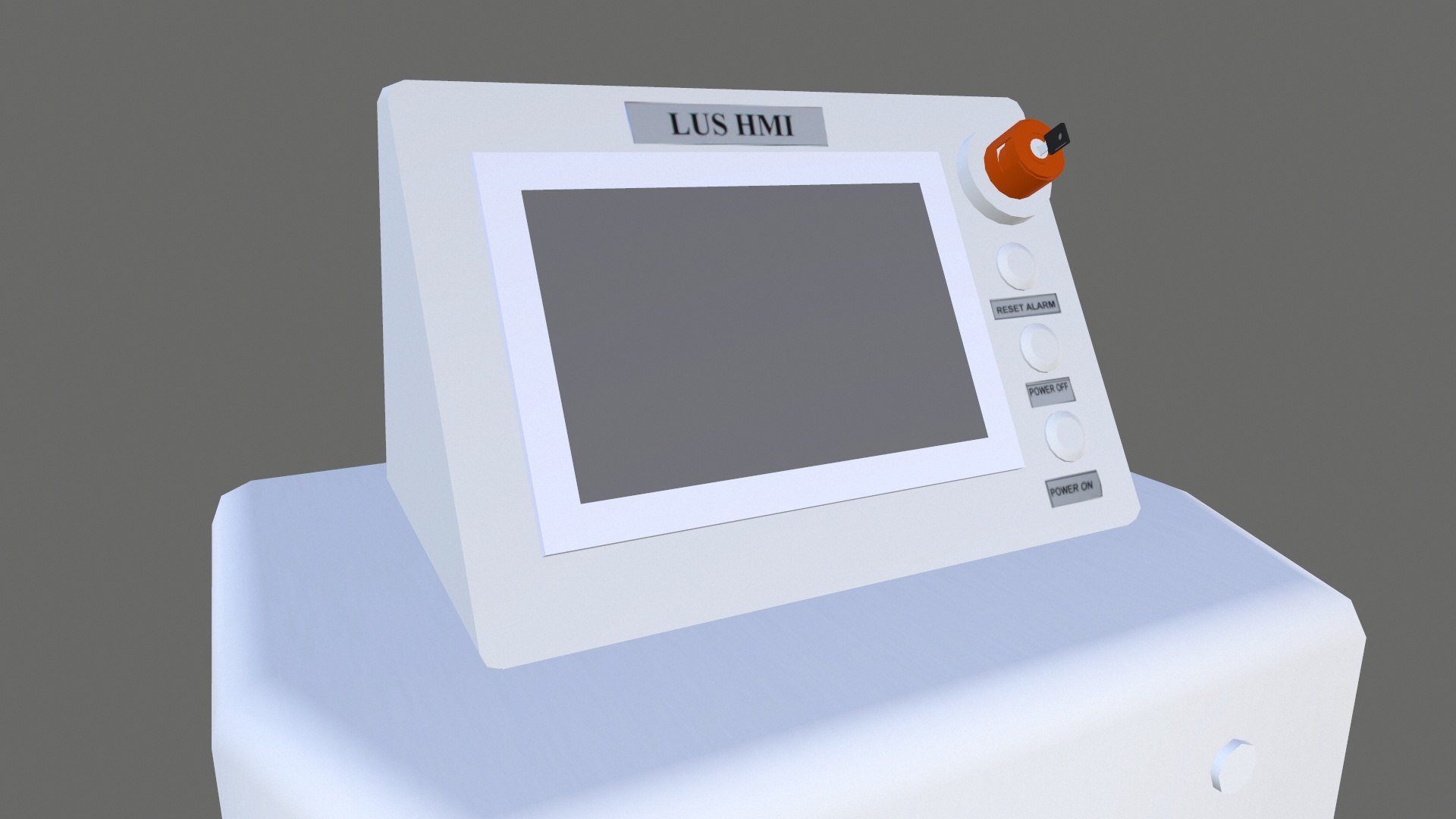 LUS HMI Panel Model - TurboSquid 2316864